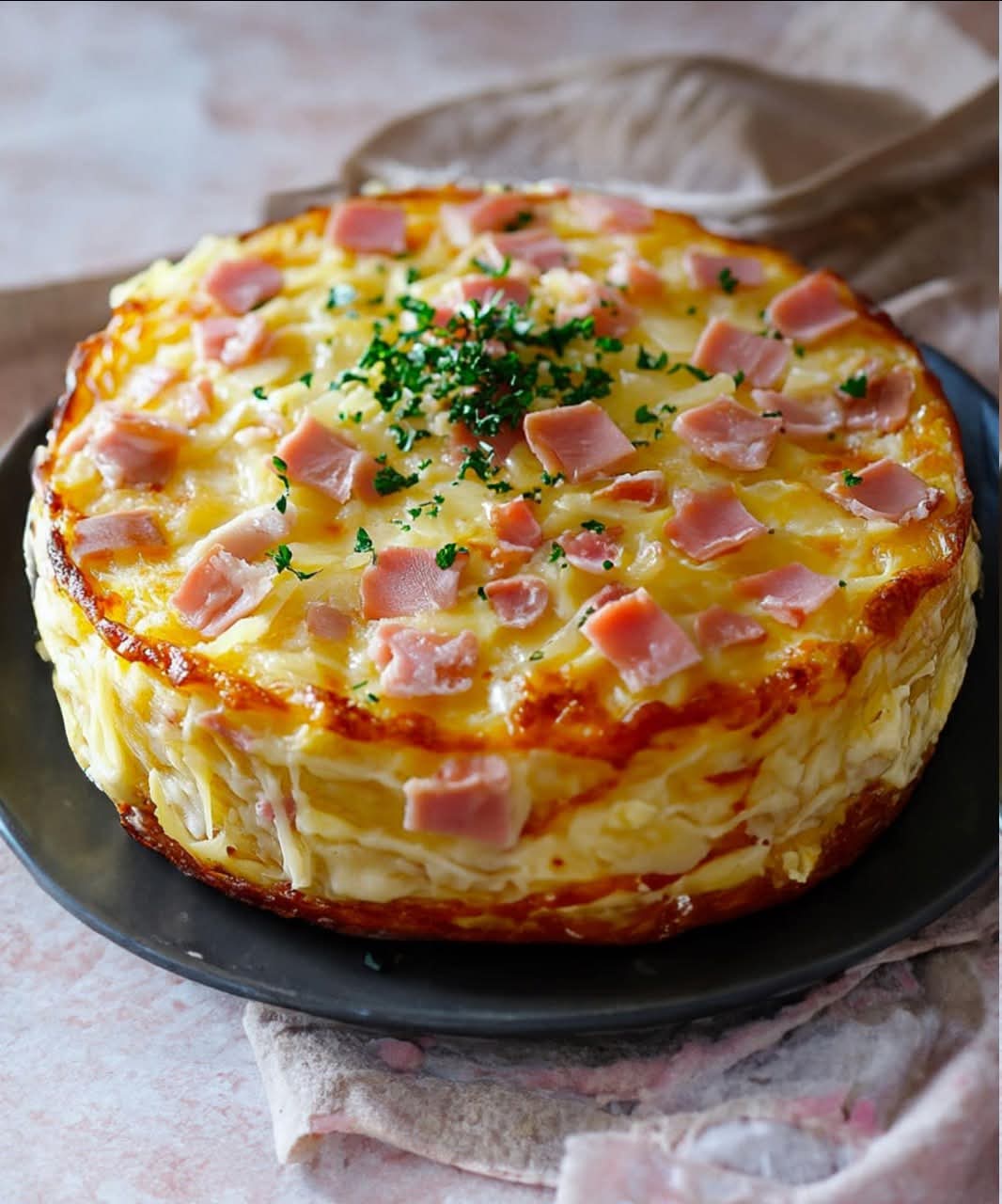 pastel de papas con jamón y queso – Recetas de Cocina y Postres